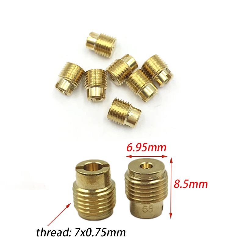 7mm-Air-jet-Main-jets-for-Motorcycle-Carburetor-Kawasaki-Keihin-FCR ...