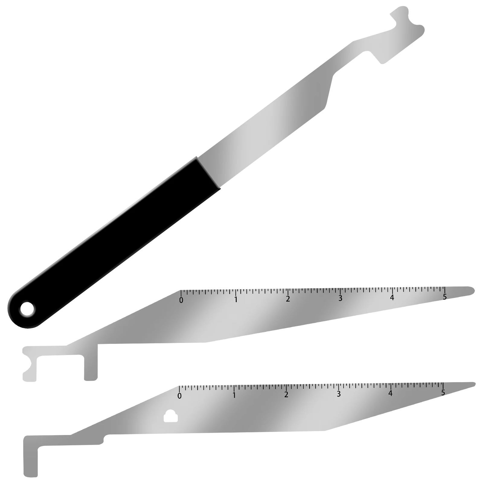 3Pcs-Firefighter-Tool-Stainless-Steel-Firefighter-Multitool-Pry-Bar ...