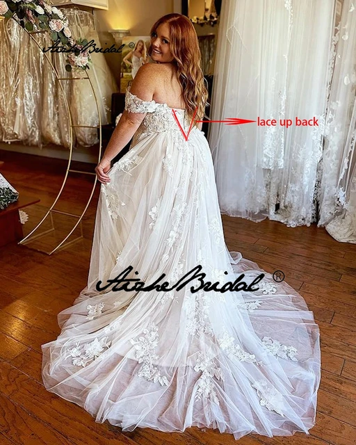 Wedding Dresses Lace Up Back