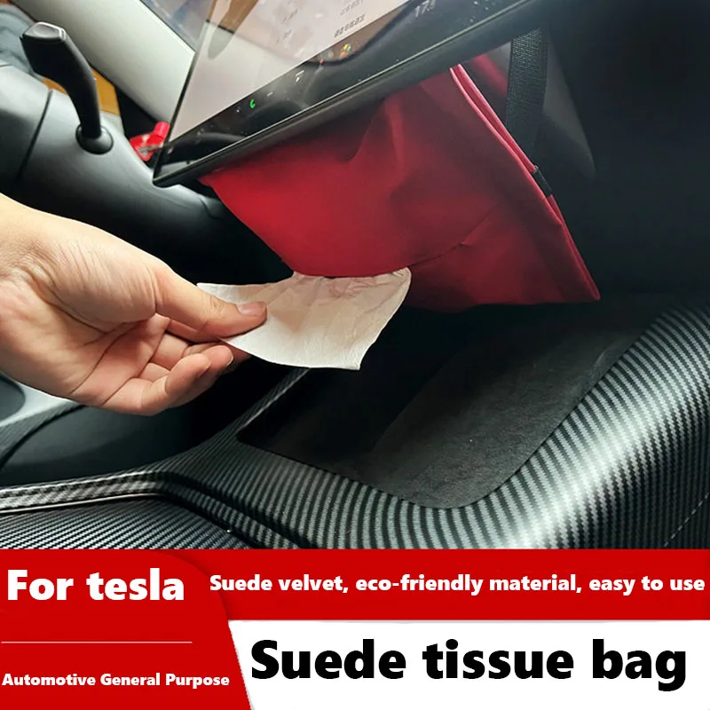 Car-Tissue-Box-for-Tesla-Model-3-Model-Y-S-X-Interior-Car-Storage-Bag ...