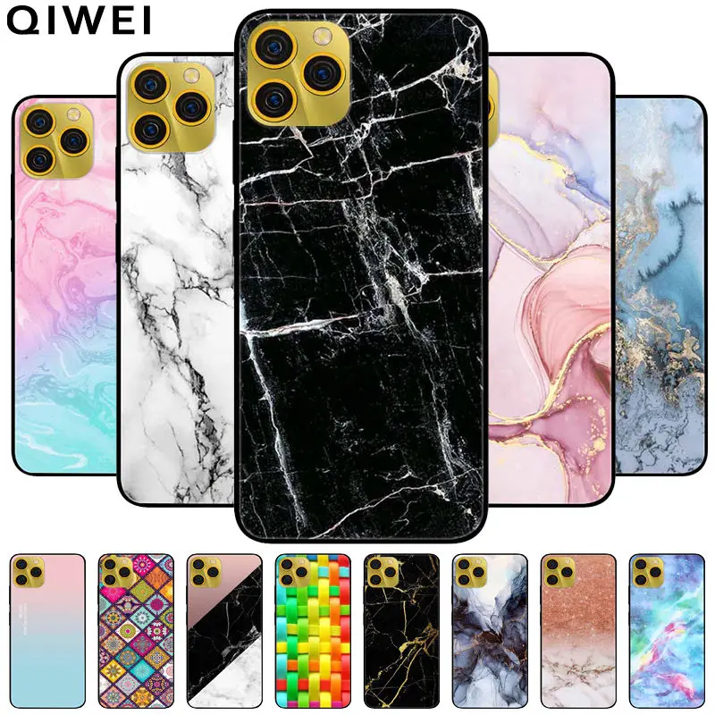 Phone-Cases-For-Blackview-A95-Cover-A-95-Luxury-Marble-Soft-Silicon ...