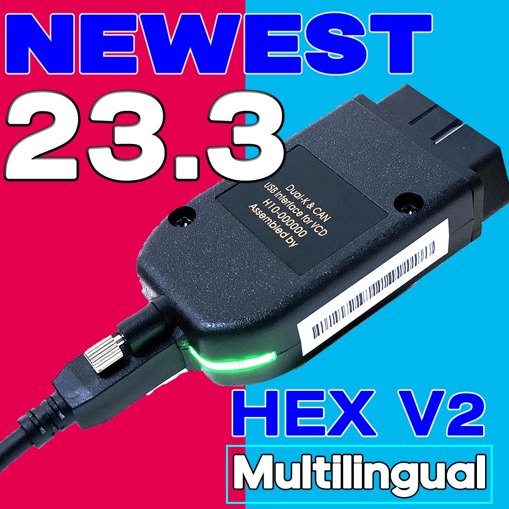 VAGCOM 업그레이드 23.3 오토콤 스캐너, 1996 2017 VCDSv2 Atmega162 OBD2 도구, VW 아우디 스코다 시트 카용 헥스 V2, 최신 2023 ...