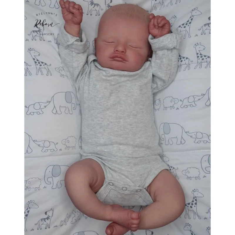 45cm-Cotton-Body-or-Full-Vinyl-Girl-Body-Reborn-Sleeping-Rosalie-with ...