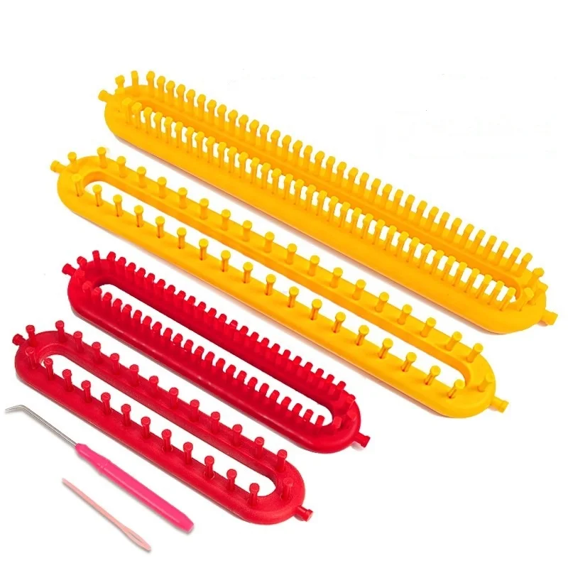 4pcs 26/36cm Long Handle Weaving Loom Tool for Beginners: DIY Craft Kit ...
