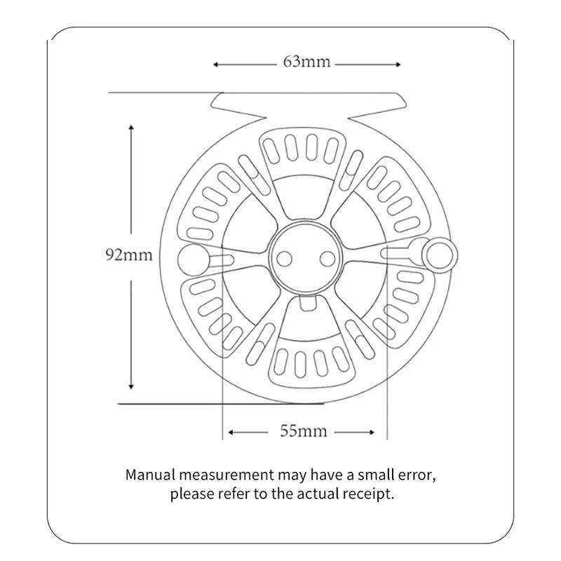 Fly Fishing Reel Drawing