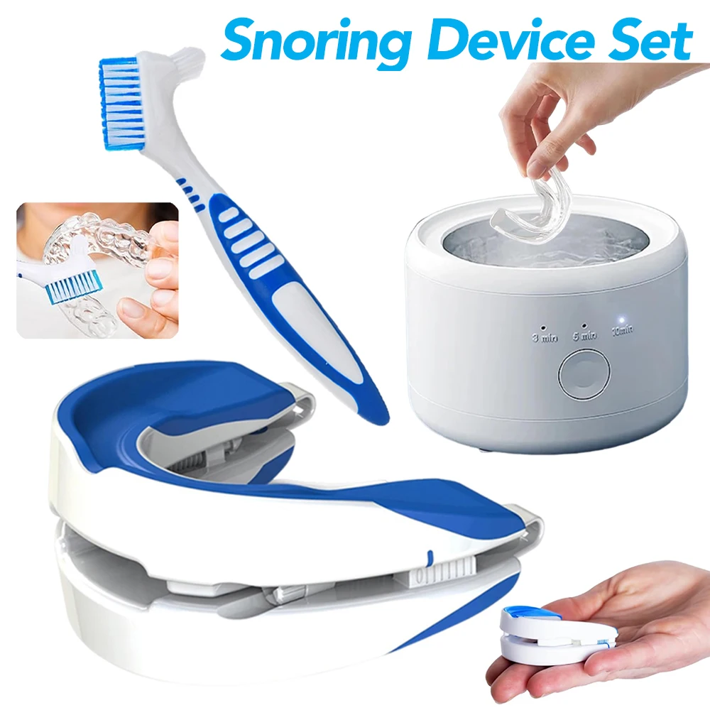 Sleeping Anti-Snoring Device Mouthpiece Adjustable Jaw Positioning ...