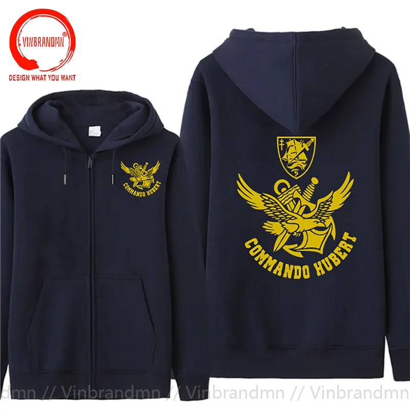 French-Marines-Special-Forces-Combat-Swimmer-Frogmen-Commando-Hubert-Marine-Hooded-Sweatshirt ...