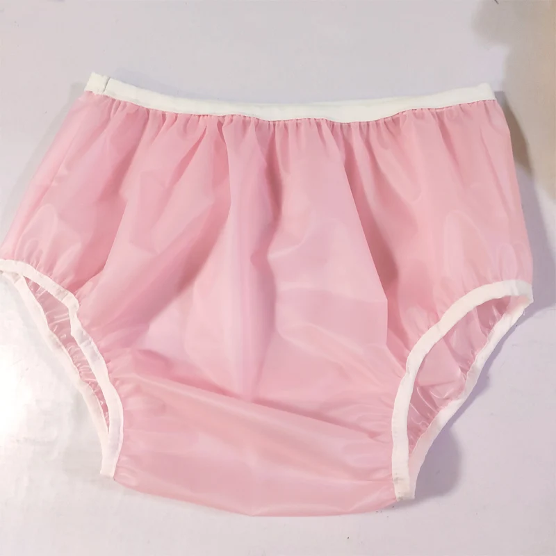 PVC-Panties-Plastic-Translucent-Underpants-Bind-Non-Disposable-Shorts ...