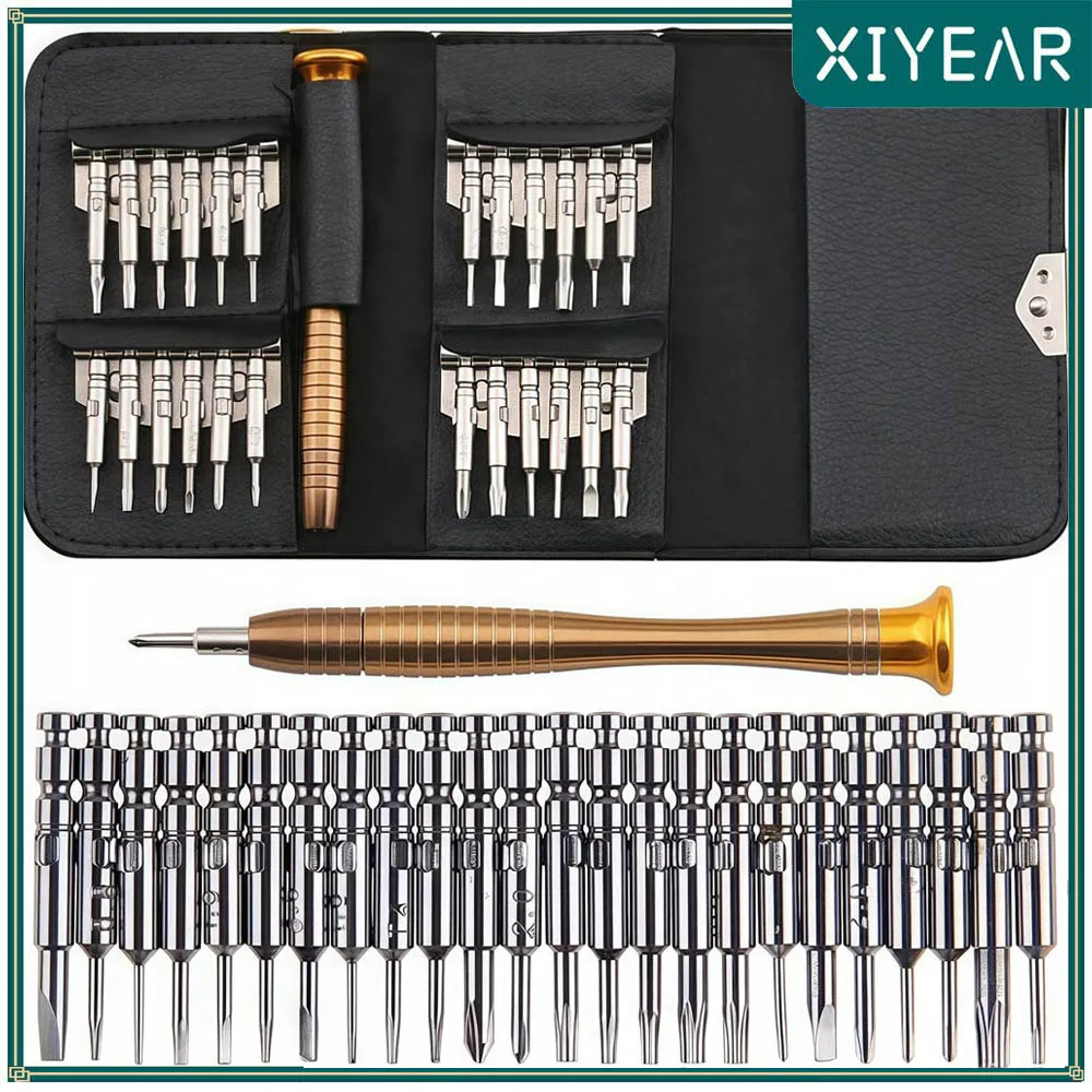 Precision Screwdrivers 25-1 Repair Kit Screwdriver Set With Leather ...