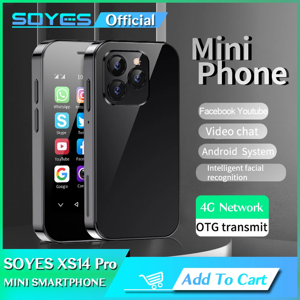 SOYES-XS14-Pro-3-0-Inch-4G-Mini-Smartphone-Android-9-Dual-Sim-Face-ID ...