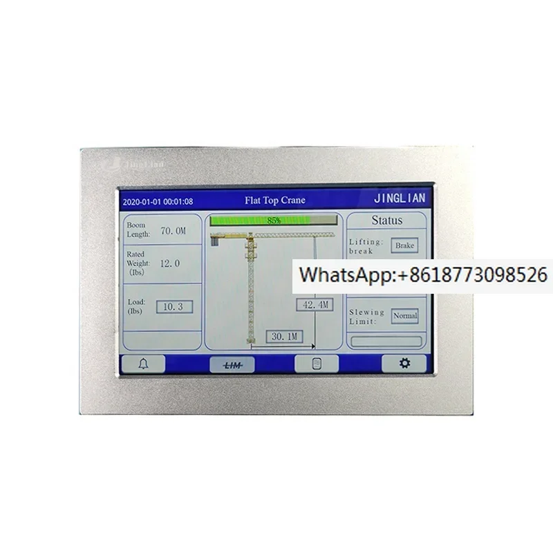 Load torque indicator touch screen display provides building 16 ...