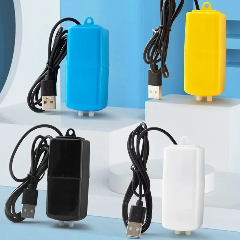 Mini-USB-Aquarium-Air-Pump-With-Air-Stone-Silent-Energy-Saving-Oxygen ...