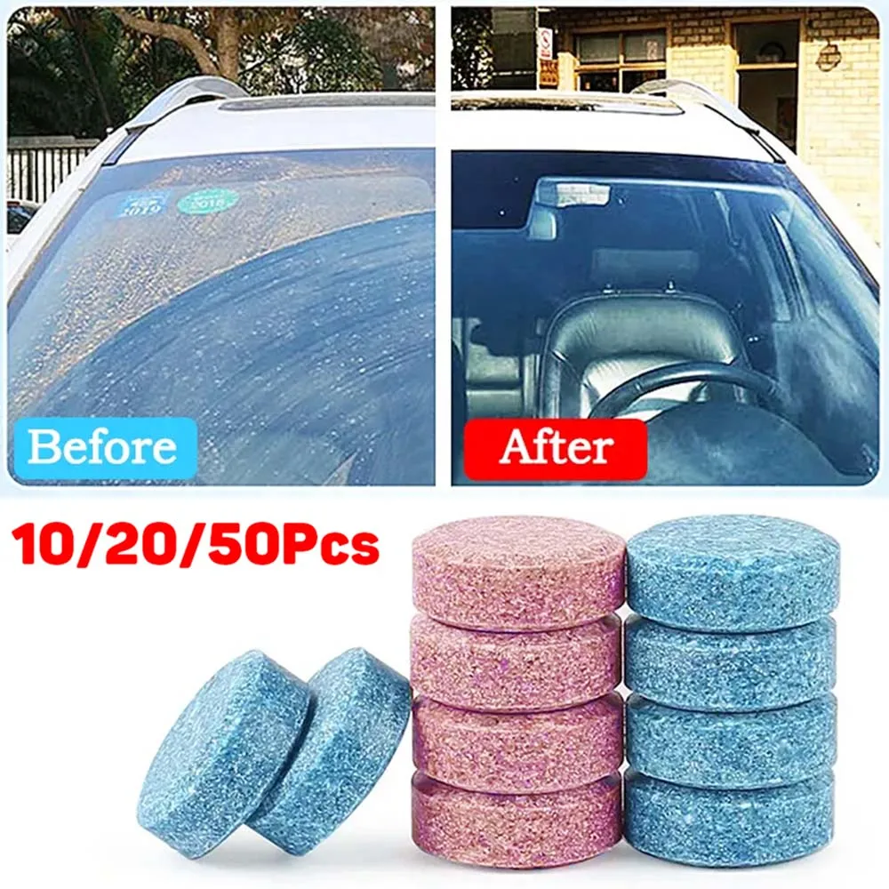 10-20-50Pcs-Solid-Car-Windshield-Cleaner-Concentrated-Effervescent ...