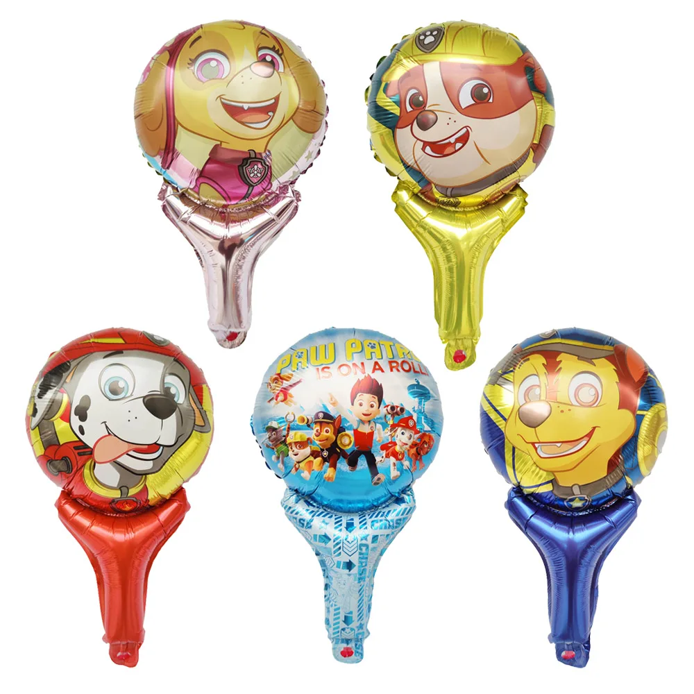 PAW-Patrol-Strike-Stick-10-piezas-pel-cula-de-aluminio-Ballon-DSN ...
