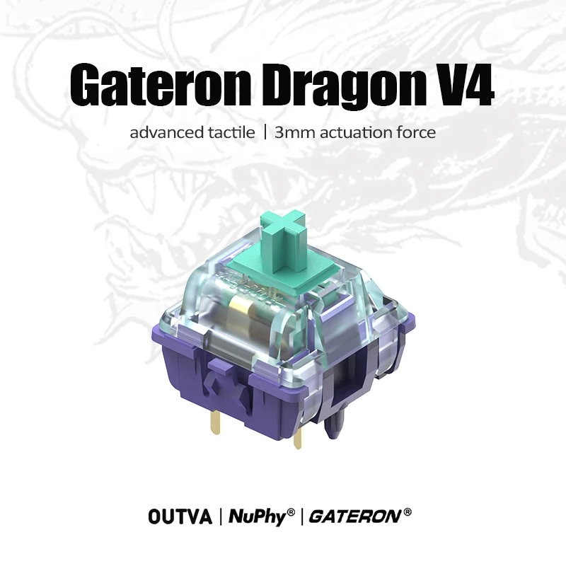 Gopolar Azure Dragon Switches V4 Mechanical Keyboard Tactile Switches ...