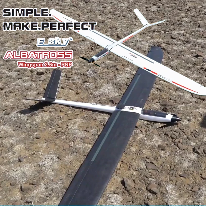Esky "Albatross" 2600mm Planador de envergadura Pnp Fpv Asa fixa ...