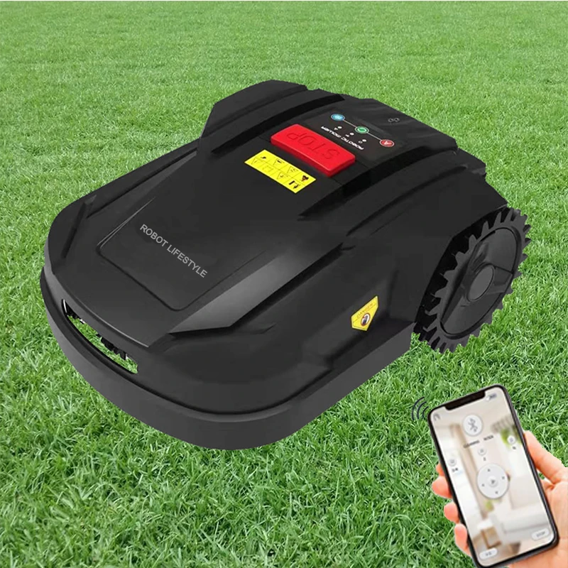 Grass-Robot-Mower-Intelligent-Rechargeable-Automatic-Lawnmover-H750-For ...