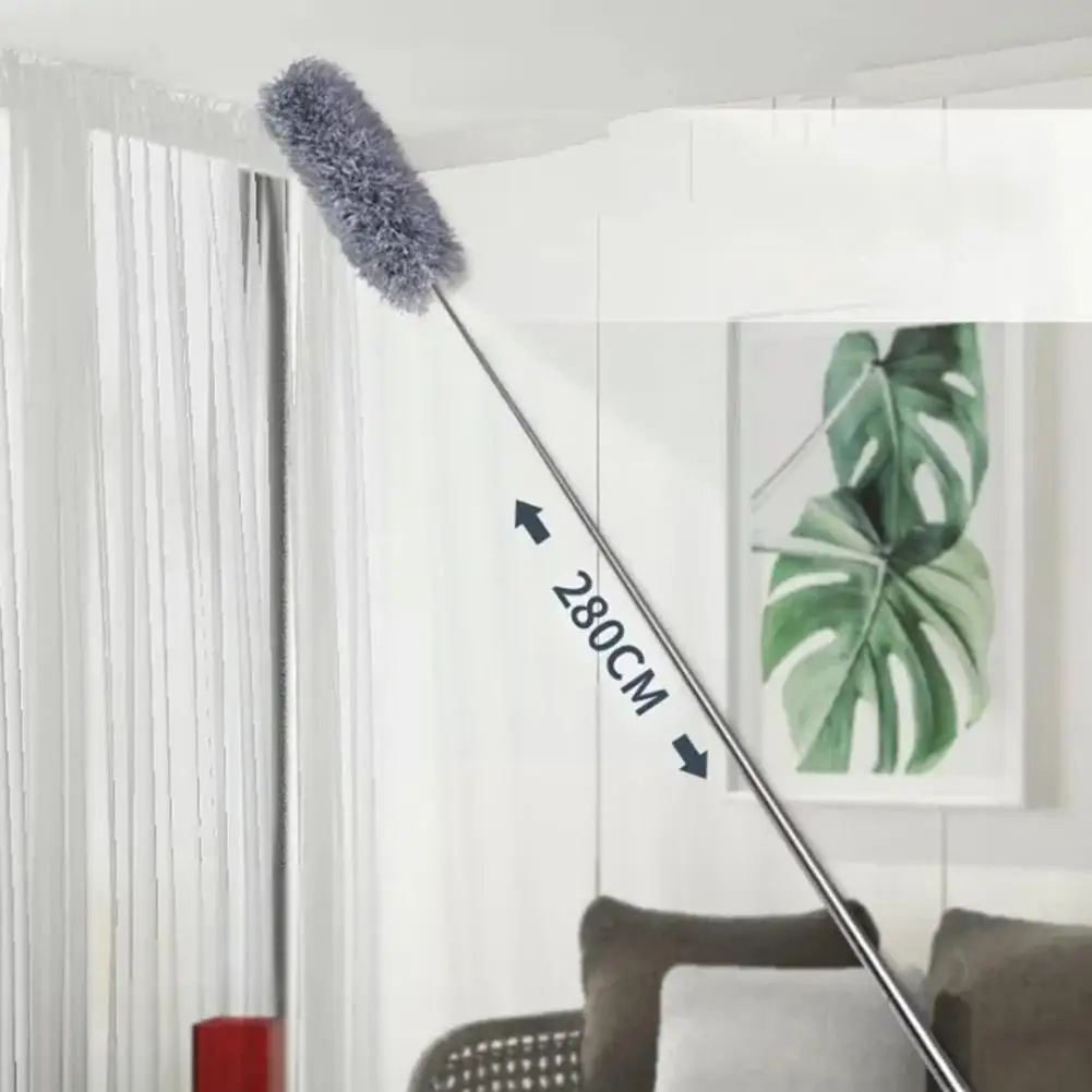 Retractable-Duster-Stainless-Steel-Long-Handle-Dusting-Car-Cleaning ...