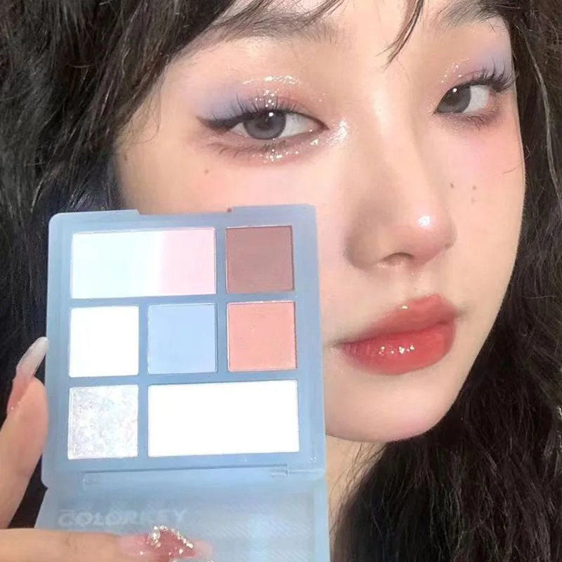 Sanrios Colorkey Eyeshadow Palette Hello Kitty Cinnamoroll Cute Blush ...