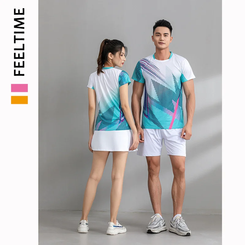 Badminton-Jerseys-shorts-Men-Women-shuttlecock-shirt-Tennis-skirt ...