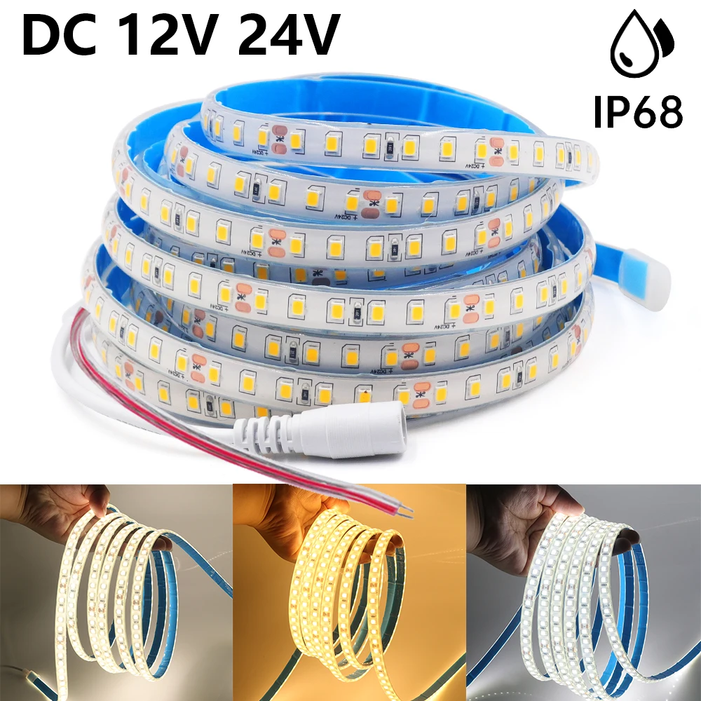 IP68-Waterproof-2835-LED-Strip-12V-24V-120LEDs-m-Silicone-Tube ...