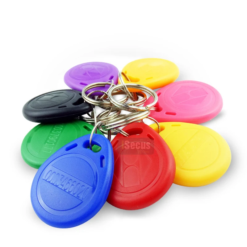 10P 125Khz RFID Keyfob LF Proximity Keychain Low Frequency RFID Tag ...