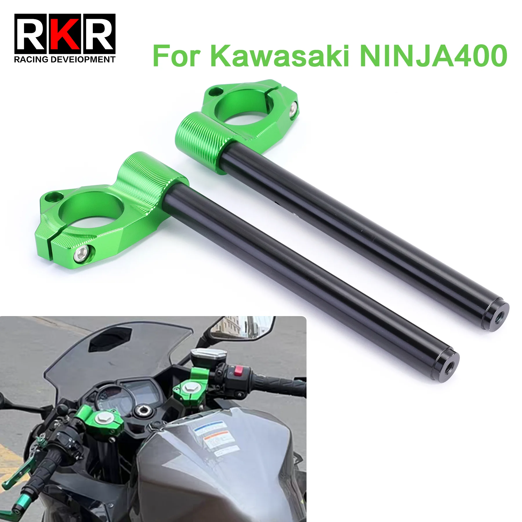 Motorcycle-Modification-Handle-Bar-System-Lower-Sport-Kit-CNC-Fork-Tube ...