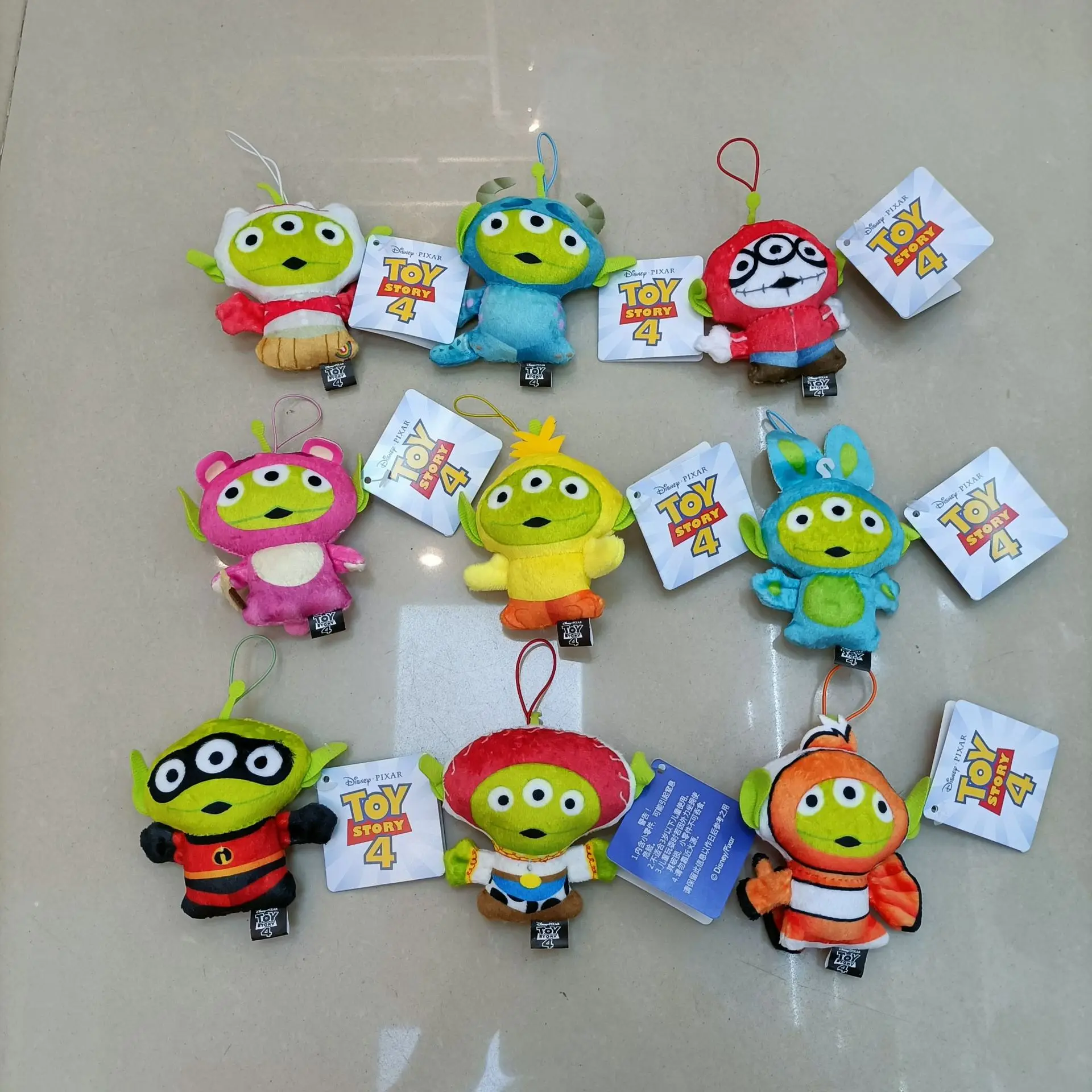 Generic Disney Pixar Toy Story 4 Stuffed Plush Toys Alien Change Dress ...