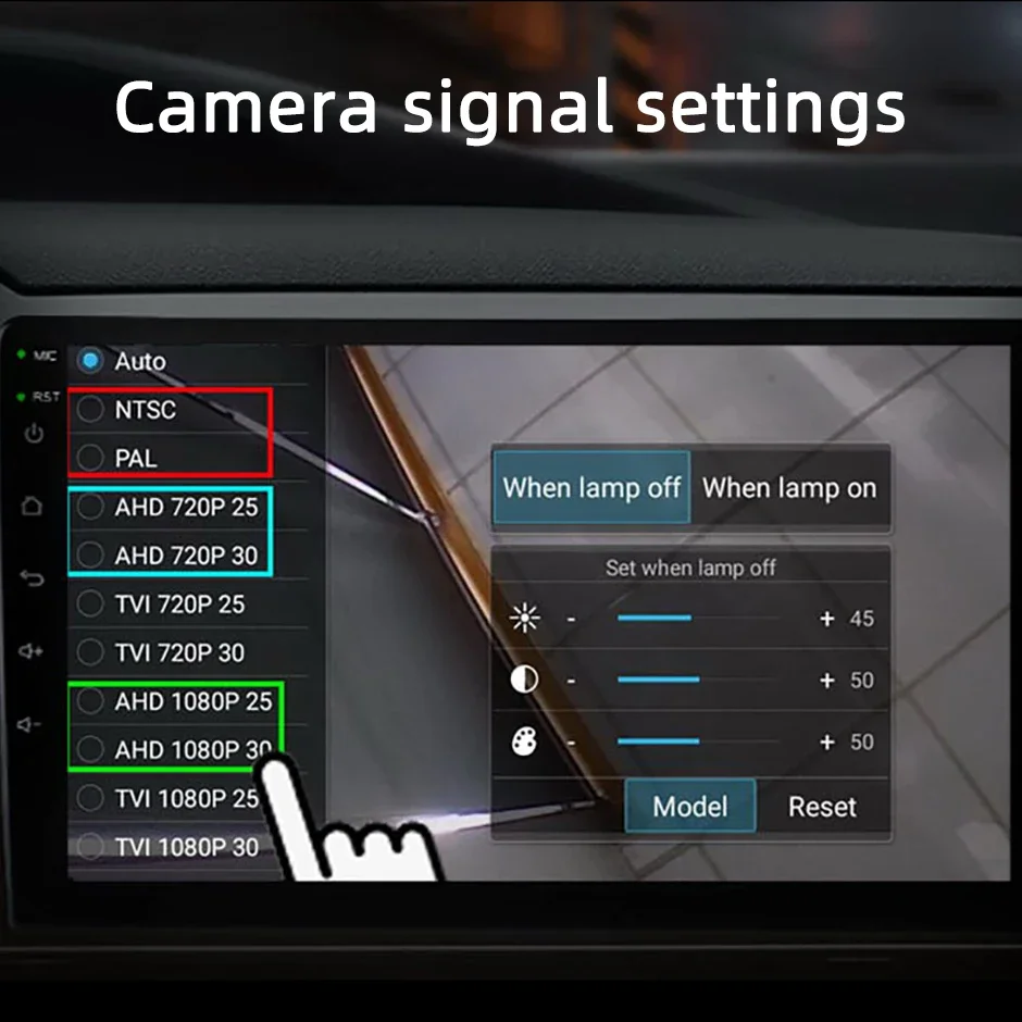 汽车侧前后视倒车摄像头AHD CVBS 1080P全高清夜视170°鱼眼720P-阿里巴巴