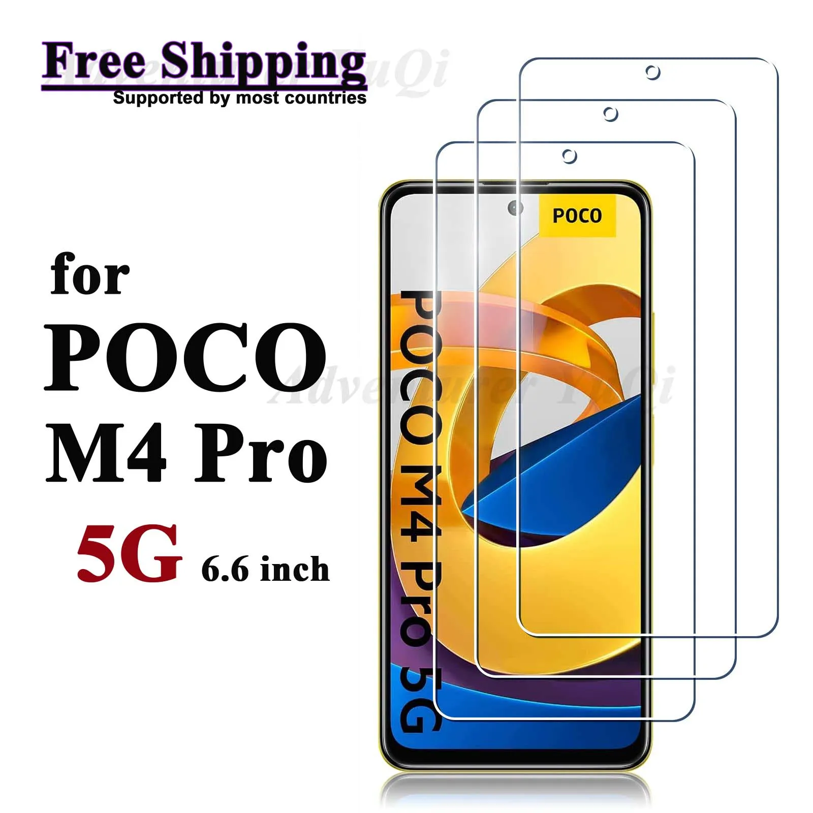 Screen-Protector-For-POCO-M4-Pro-5G-Xiaomi-Tempered-Glass-HD ...