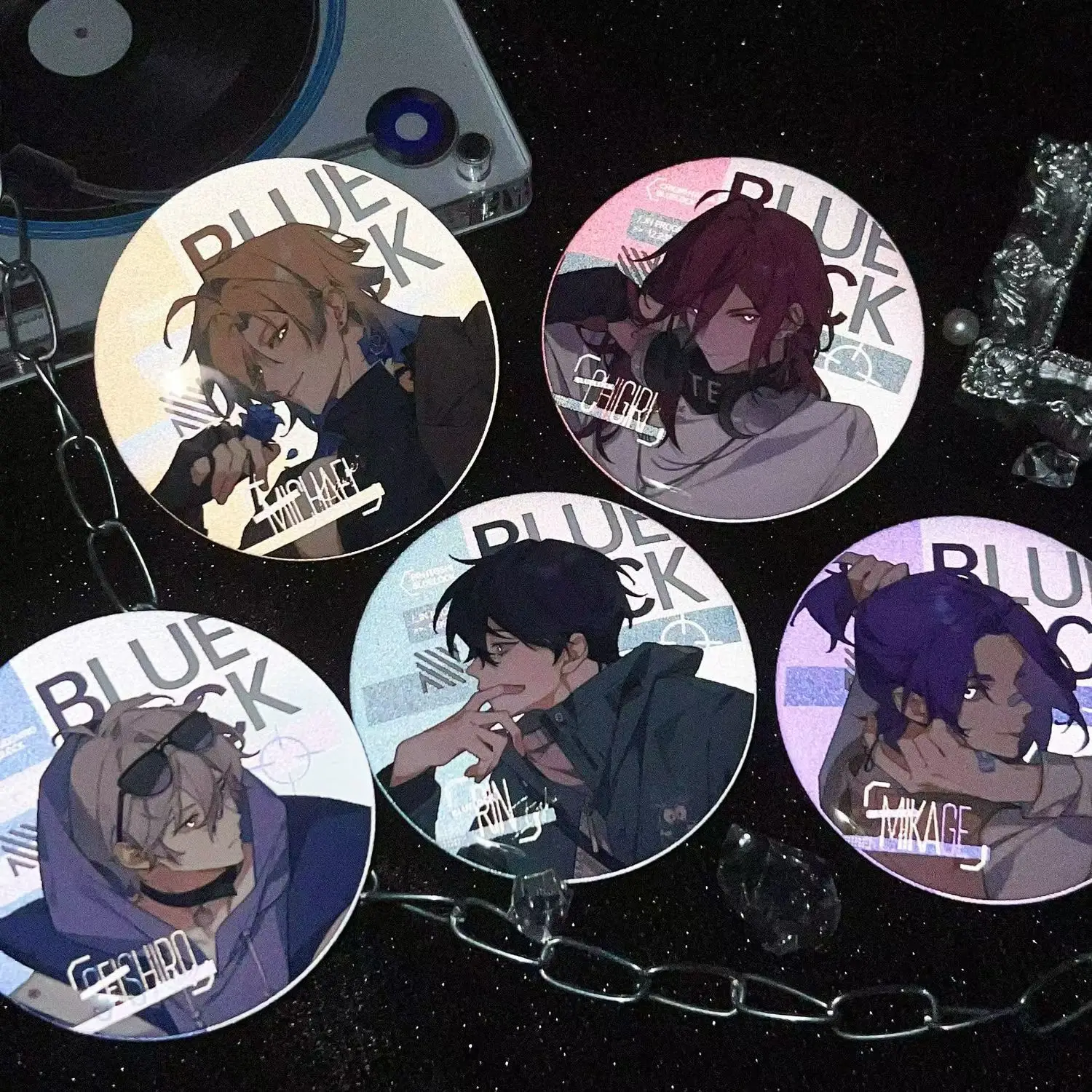 Anime-BLUE-LOCK-MICHAEL-KAISER-Chigiri-Hyoma-Mikage-Reo-Isagi-Yoichi ...