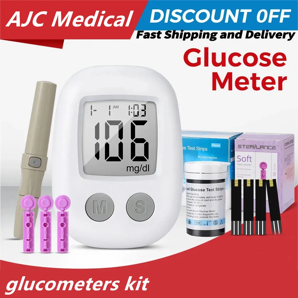 AJC-medidor-de-glucosa-en-sangre-gluc-metro-para-Diabetes-dispositivos ...