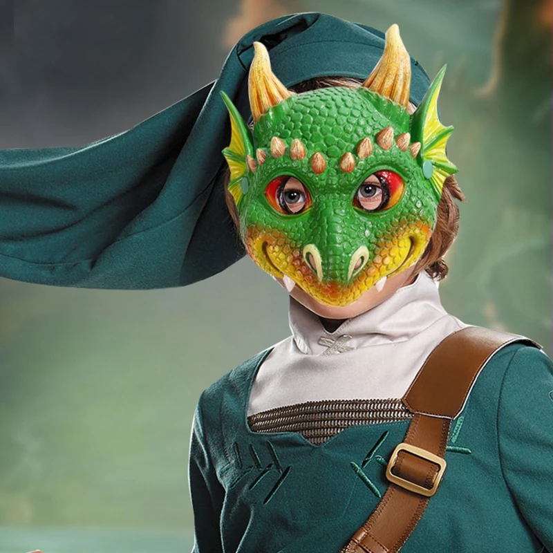 Green Dragon Mask