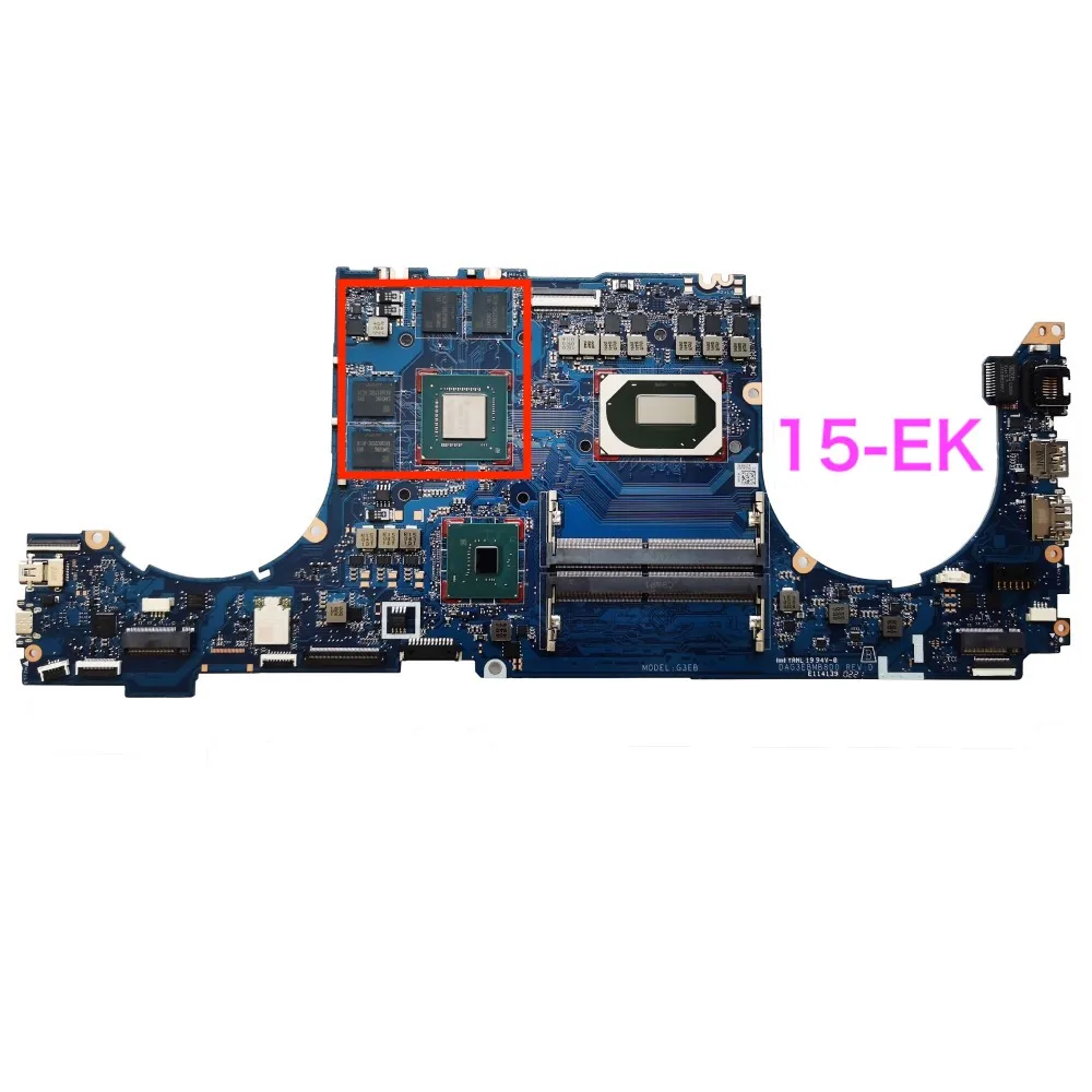 Placa base para portátil HP 15-EK 15-EK0018TX DAG3EBMB8D0 GTX1650 4G - laptop-motherboards.com