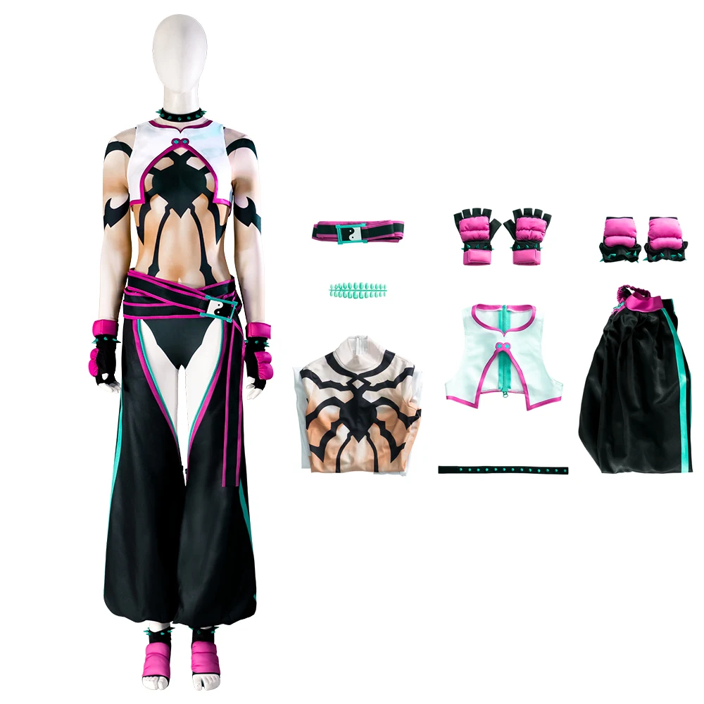 New-Juri-Cosplay-Games-Street-Fighter-Cos-Costumes-Han-Anime-Character ...