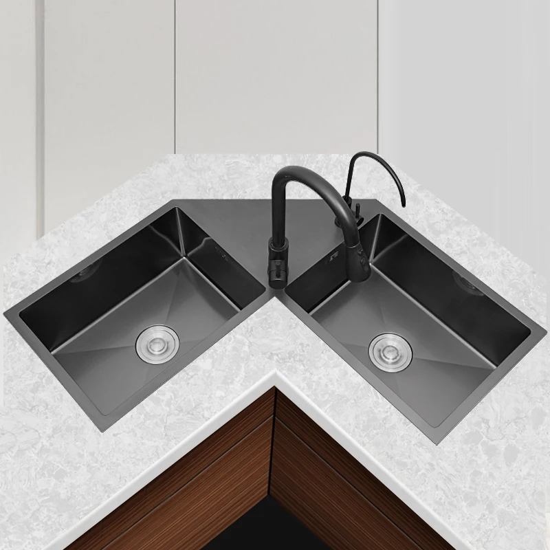 Small Double Bowl Kitchen Sink