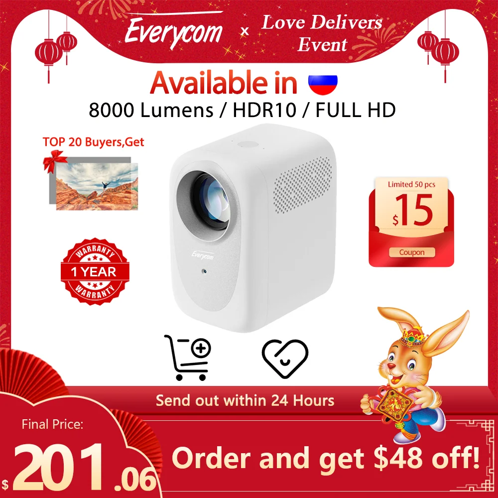 Everycom-r11-projetor-android-fhd-1080p-cinema-de-cinema-em-casa-8000 ...