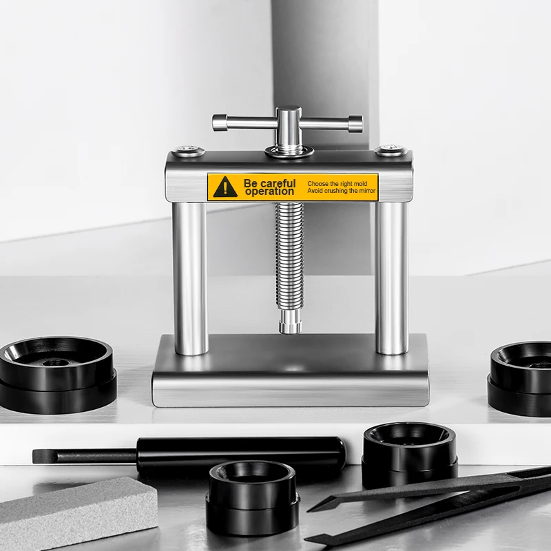 Presse À Vis De Boîtier De Montre De Bureau, Kit De Réparation, Outils ...