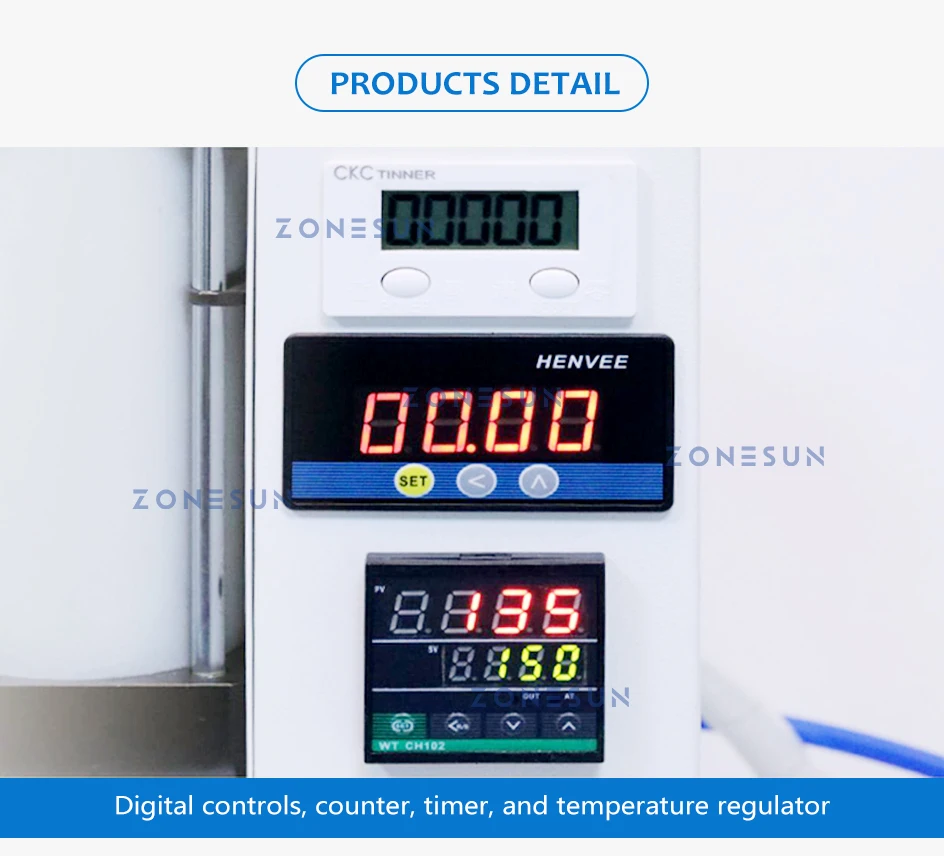 ZONESUN ZS-QS120 Pneumatic Hot Stamping Machine