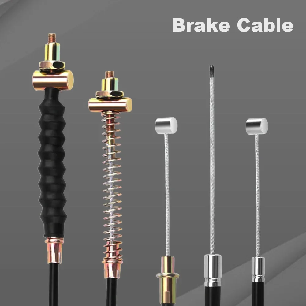 Brake Cable Front Rear Drum Rising Brake Line Strengthen for Motorcycle ...
