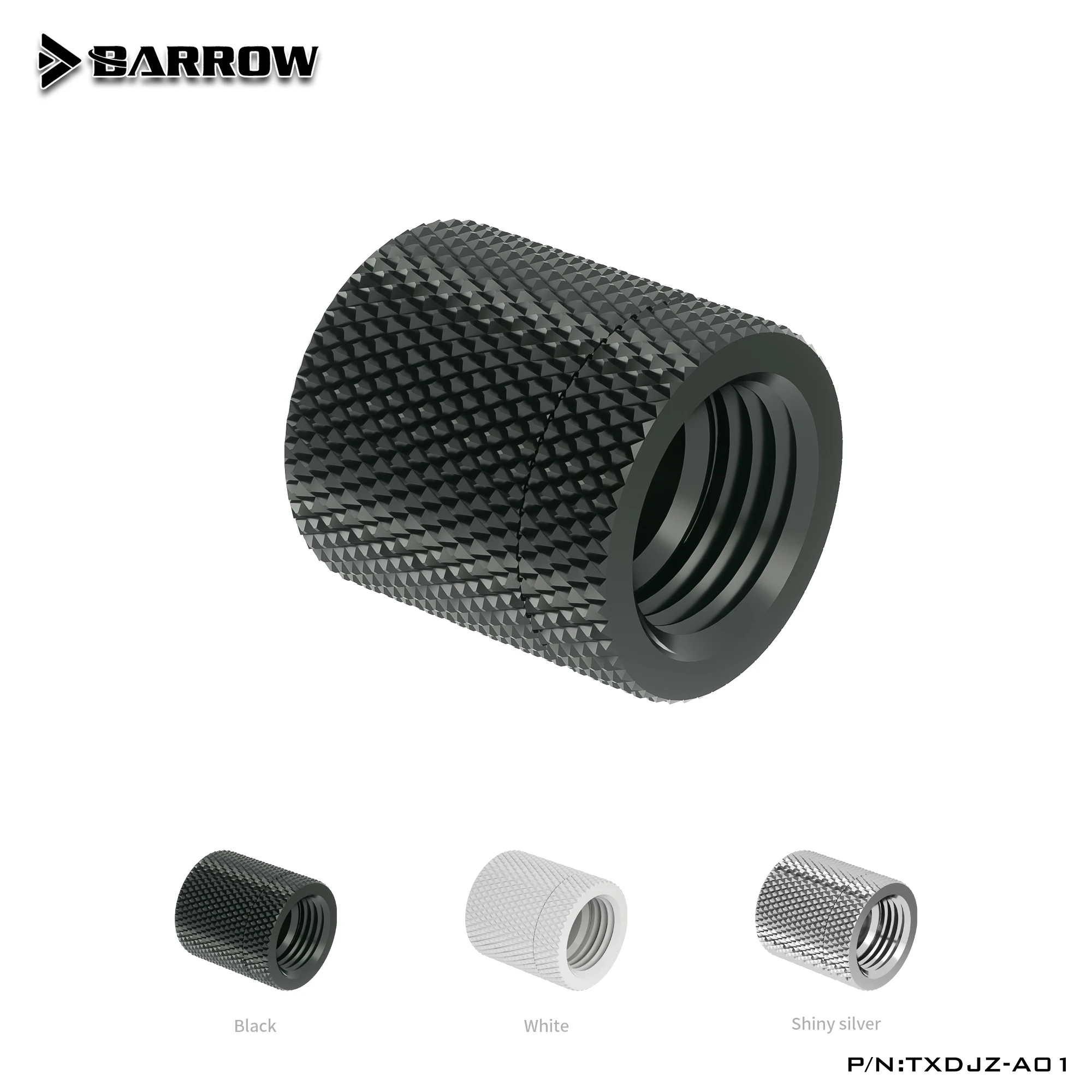 Barrow-G1-4-Double-Internal-Thread-Rotating-Fitting-Female-To-Female ...