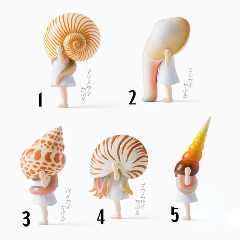 Panda-Den-Miniatures-Figurines-Mini-Conch-Girl-Shell-Girl-Ornament ...