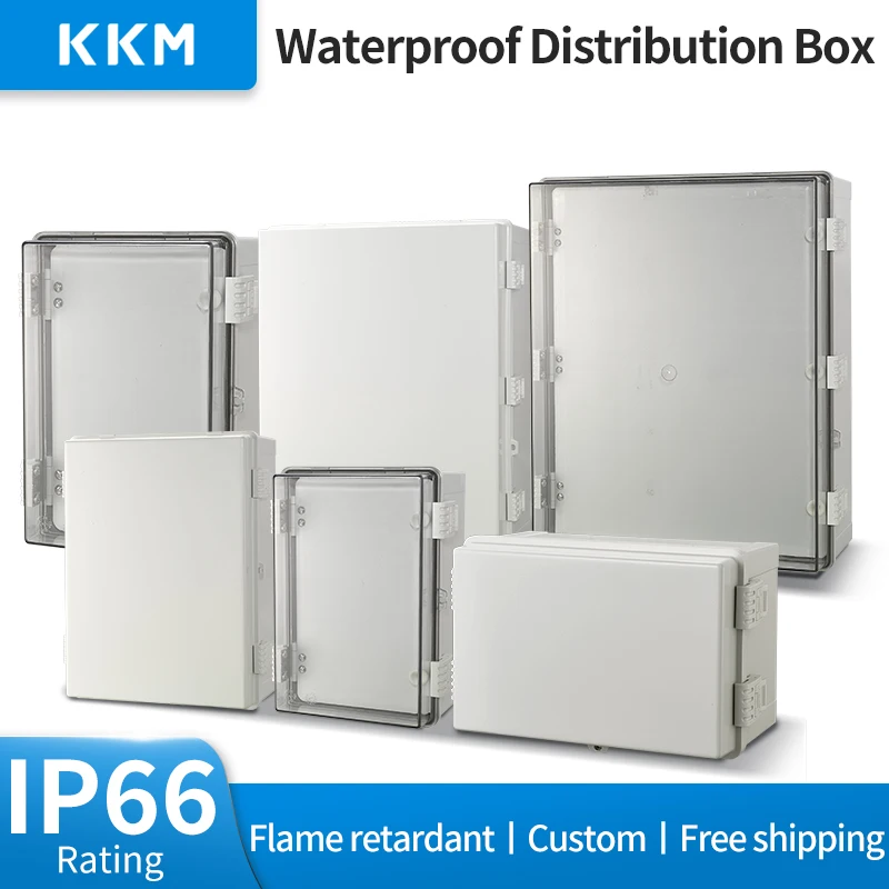 IP66-Waterproof-Plastic-Enclosure-With-Hasp-Electrical-Junction-Box ...