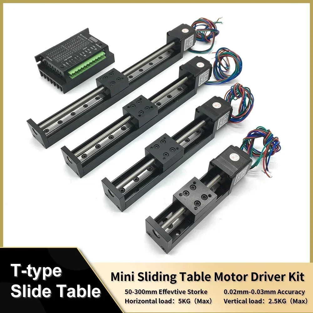 X-Y-Z-Axis-Motorized-Slide-Table-T-type-Linear-Guide-Rail-Stage-CNC ...
