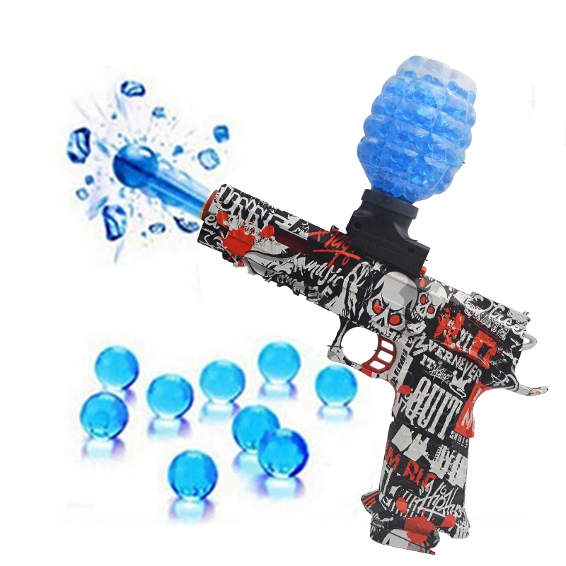 Hydrogel Orbies Gun Toys Electric Blaster Safety Water Gel Ball Gun ...