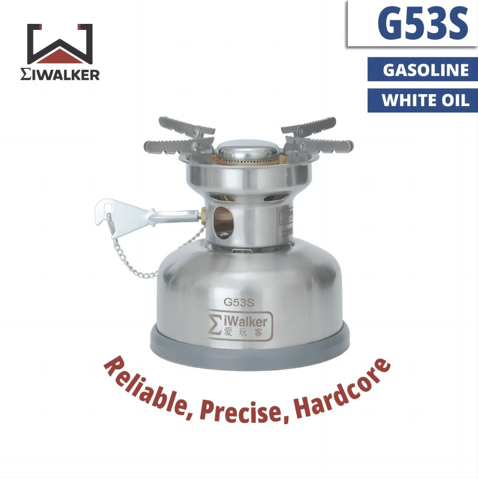 Burning Gasoline Stove Camping | Camp Stove Burner Gasoline | Gasoline ...