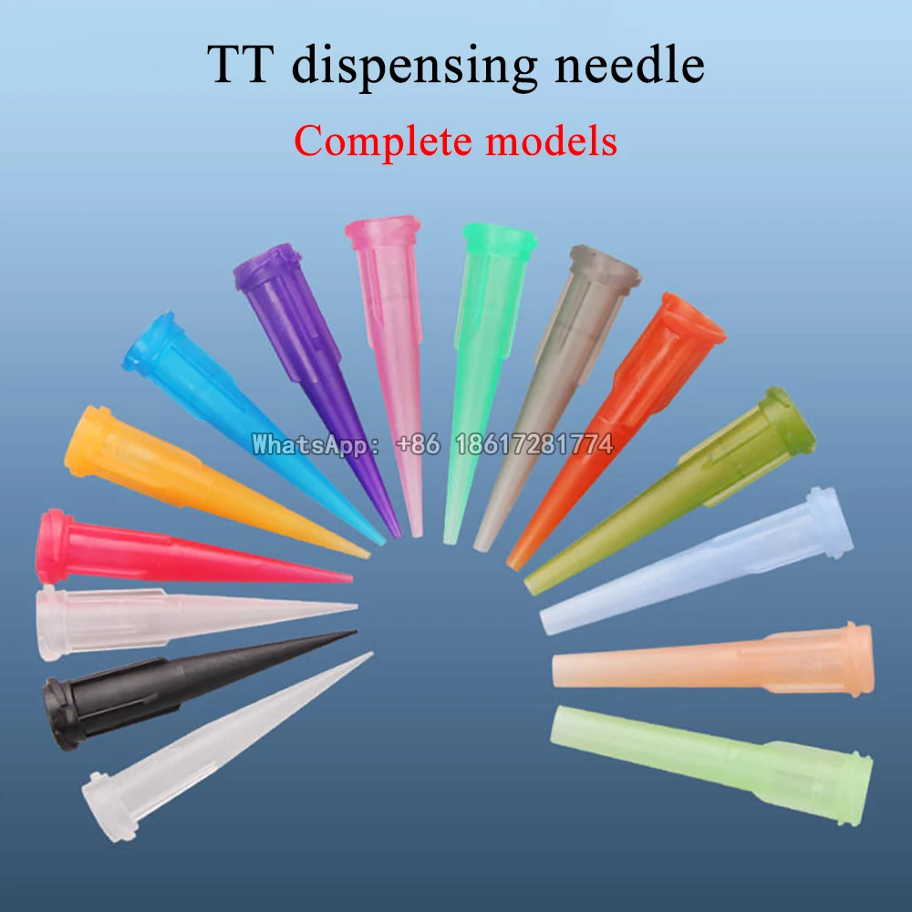 100PCS-Plastic-Tapered-Tips-30mm-TT-assorted-Plastic-Conical-Nozzle ...