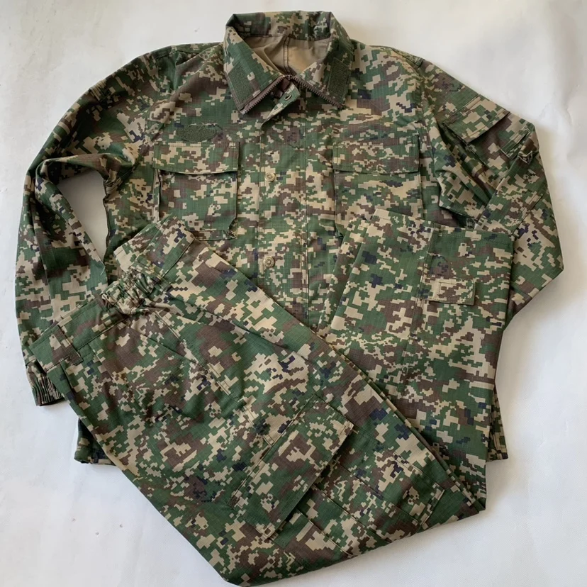 Chinese-Military-Uniform-Green-Camouflage-Vintage-Spring-Suit-Men ...