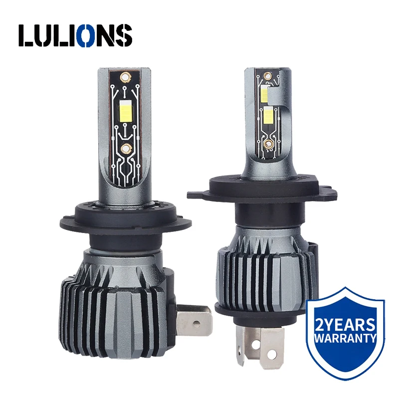 2pcs H11 H4 Led Fog Light 60W Original Socket CSP Chip Hi/Lo Beam Car Lamp H1 H3 H7 9005 HB3 ...