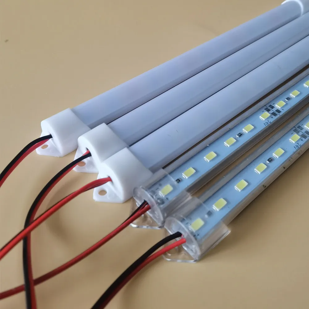 5pcs*50cm DC12V SMD 5730 5630 White Warm Natural LED Hard Rigid Strip ...